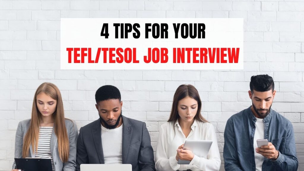 4 Tips on Your TEFL/TESOL Job Interview | ITTT | TEFL Blog – tefl ...