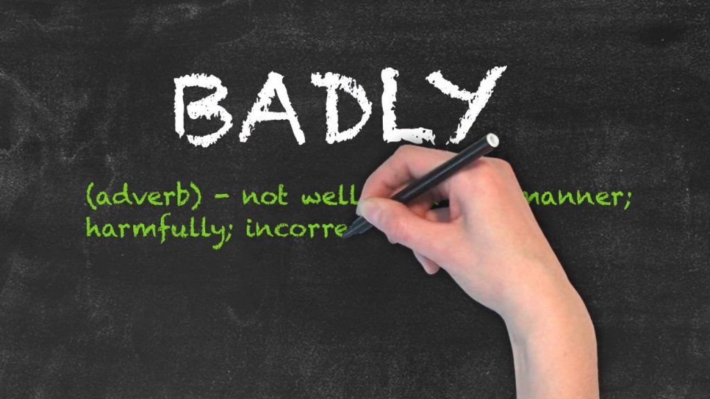 Bad vs Badly | Ask Linda! | English Grammar – tefl-videos.com