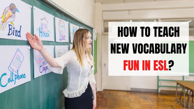 The Art Of Teaching New Vocabulary To ESL Students ITTT TEFL Blog Tefl videos the-art-of-teaching-new-vocabulary-to-esl-students-ittt-tefl-blog-tefl-videos